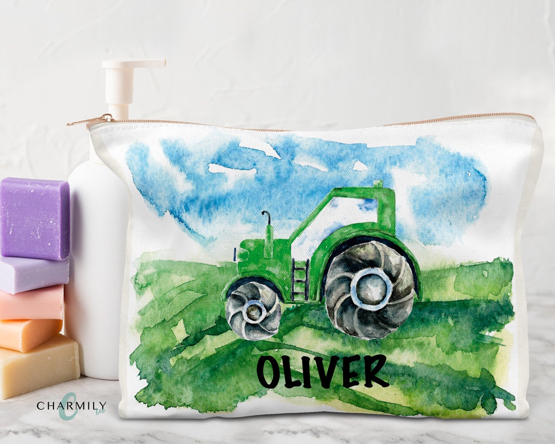 Tractor | Storage Pouch | Pencil Case | Cosmetic Bag | Travel Pouch ...