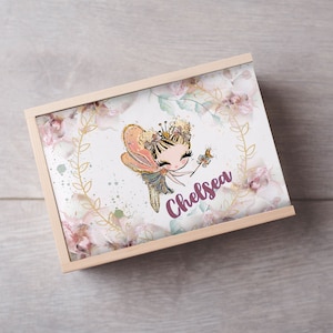 Fairy Keepsake Box | 3 Sizes | Personalised | Non-personalised - Etsy