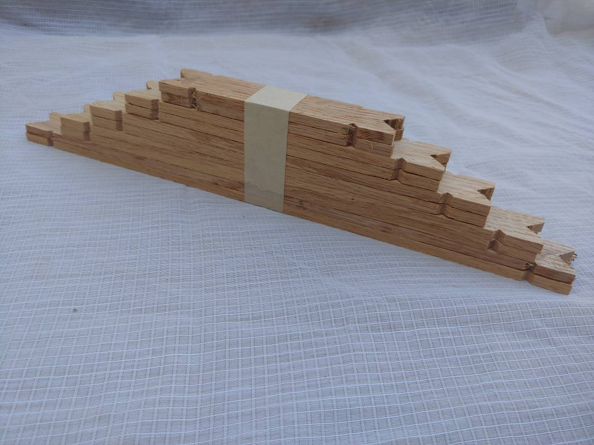 Wooden Tree Limb Spreaders - Set of 10, With 5 Different Sizes - New ...