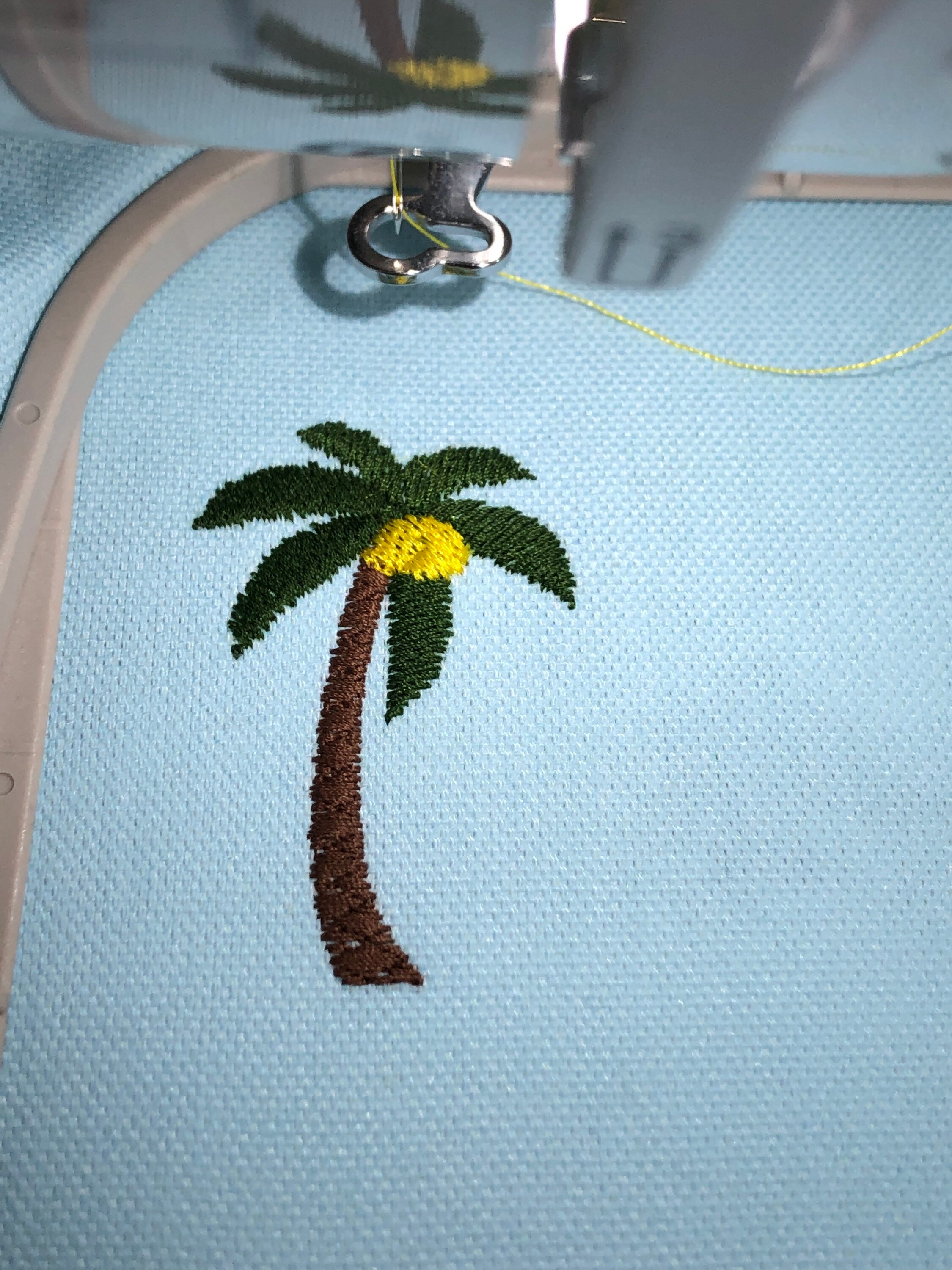 Mini Palm Tree Machine Embroidery-2 Designs4 Sizes-instant | Etsy