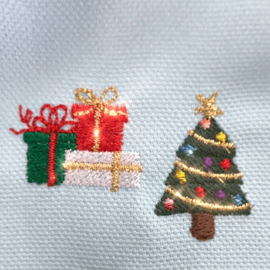 Mini Christmas Gift Machine Embroidery Design 3sizes INSTANT - Etsy