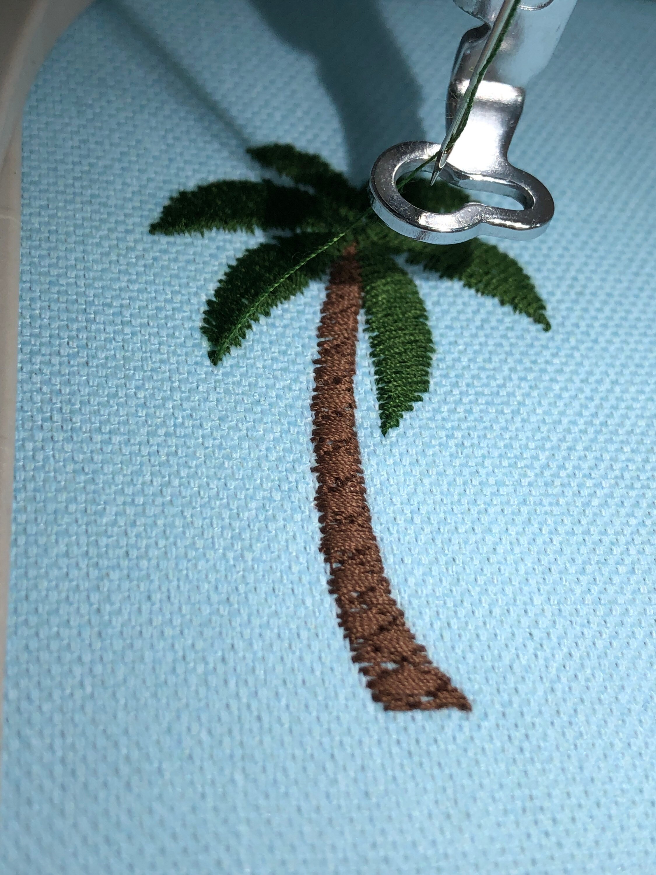 Mini Palm Tree Machine Embroidery-2 Designs4 Sizes-INSTANT | Etsy