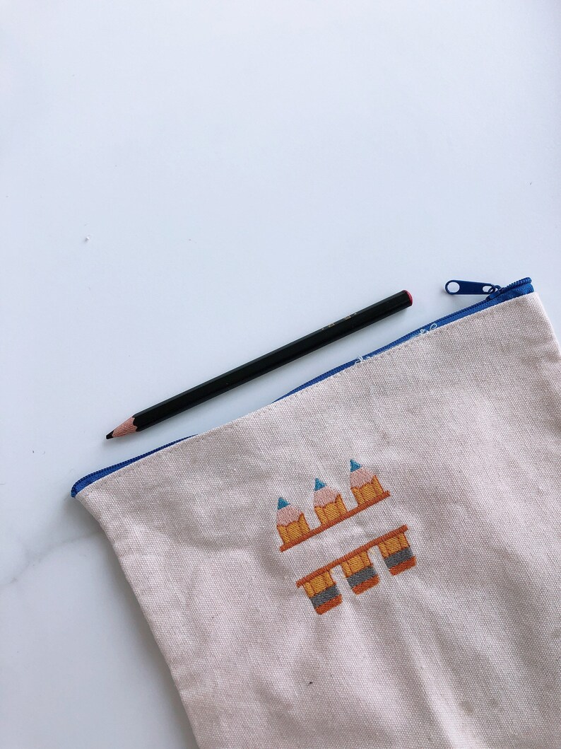 Pencil Split Machine Embroidery Design 5sizes INSTANT - Etsy