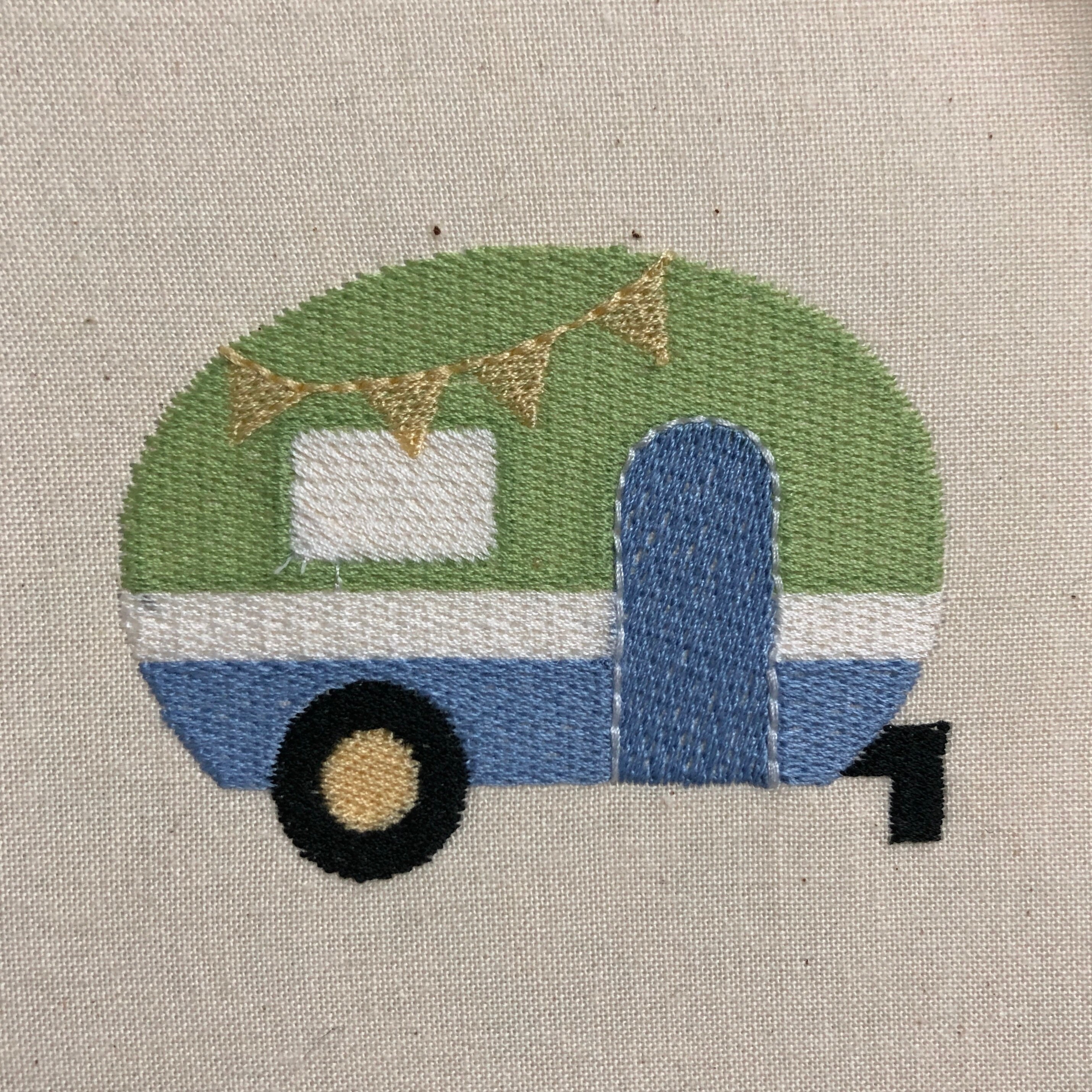 Mini Camper Machine Embroidery Design - 3 Sizes - INSTANT DOWNLOAD - Etsy