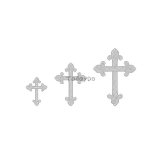 Mini Christian Cross Machine Embroidery Design-3 Designs-instant ...