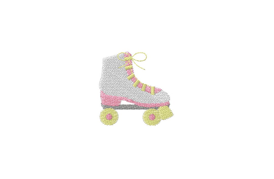 Mini Roller Skate Machine Embroidery Design - 3sizes - INSTANT DOWNLOAD ...
