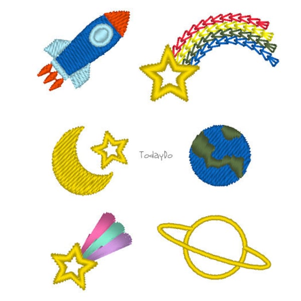 Space Embroidery - Etsy