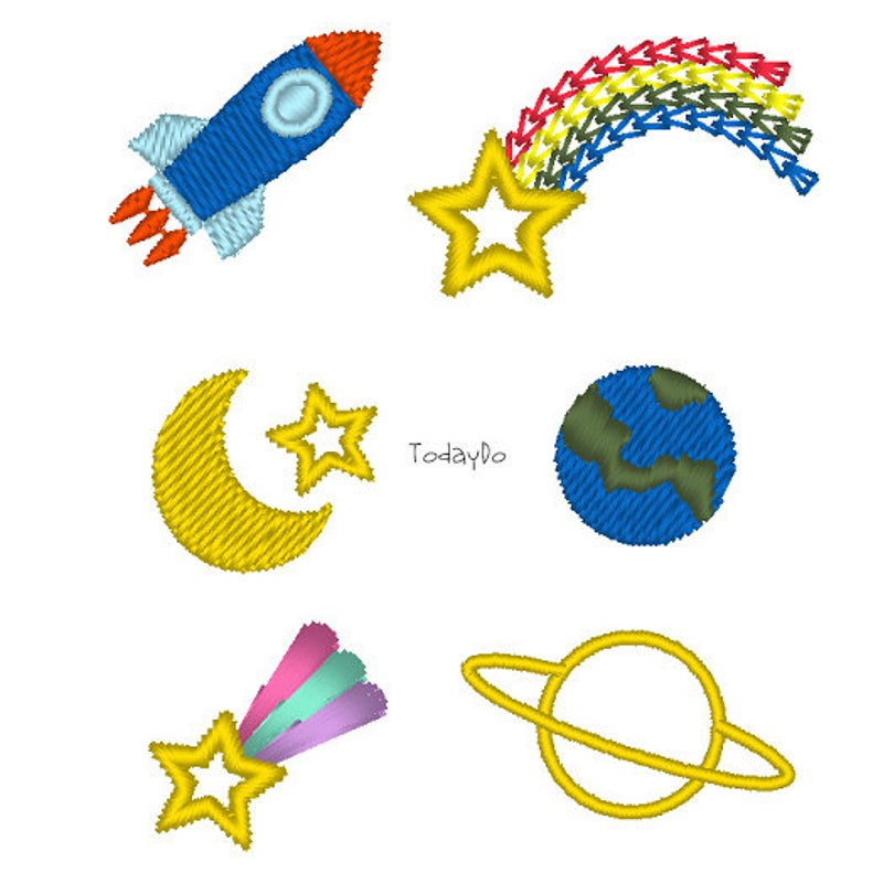 Space Embroidery - Etsy