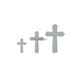 Mini Christian Cross Machine Embroidery Design-3 - Etsy
