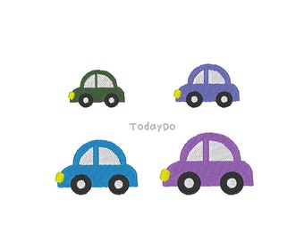 Car Mini Machine Embroidery Design - Etsy