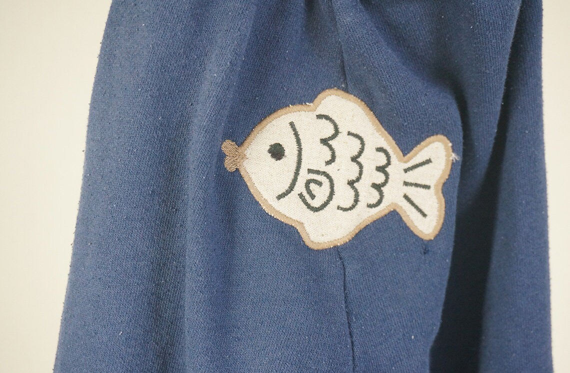 Korean Fish Bread (bungeoppang, Taiyaki) Machine Embroidery Applique ...