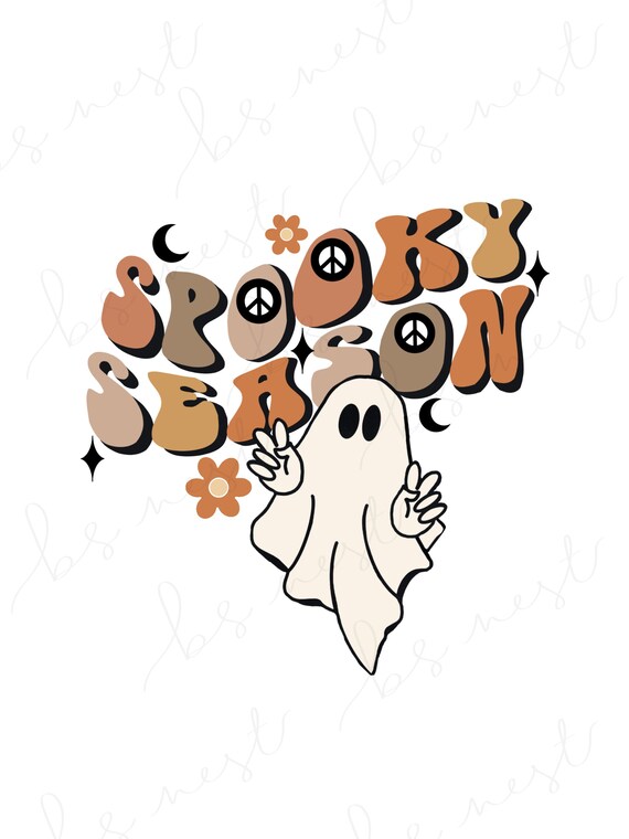 Spooky Season PNG Ghost PNG Cute Ghost Digital Download - Etsy