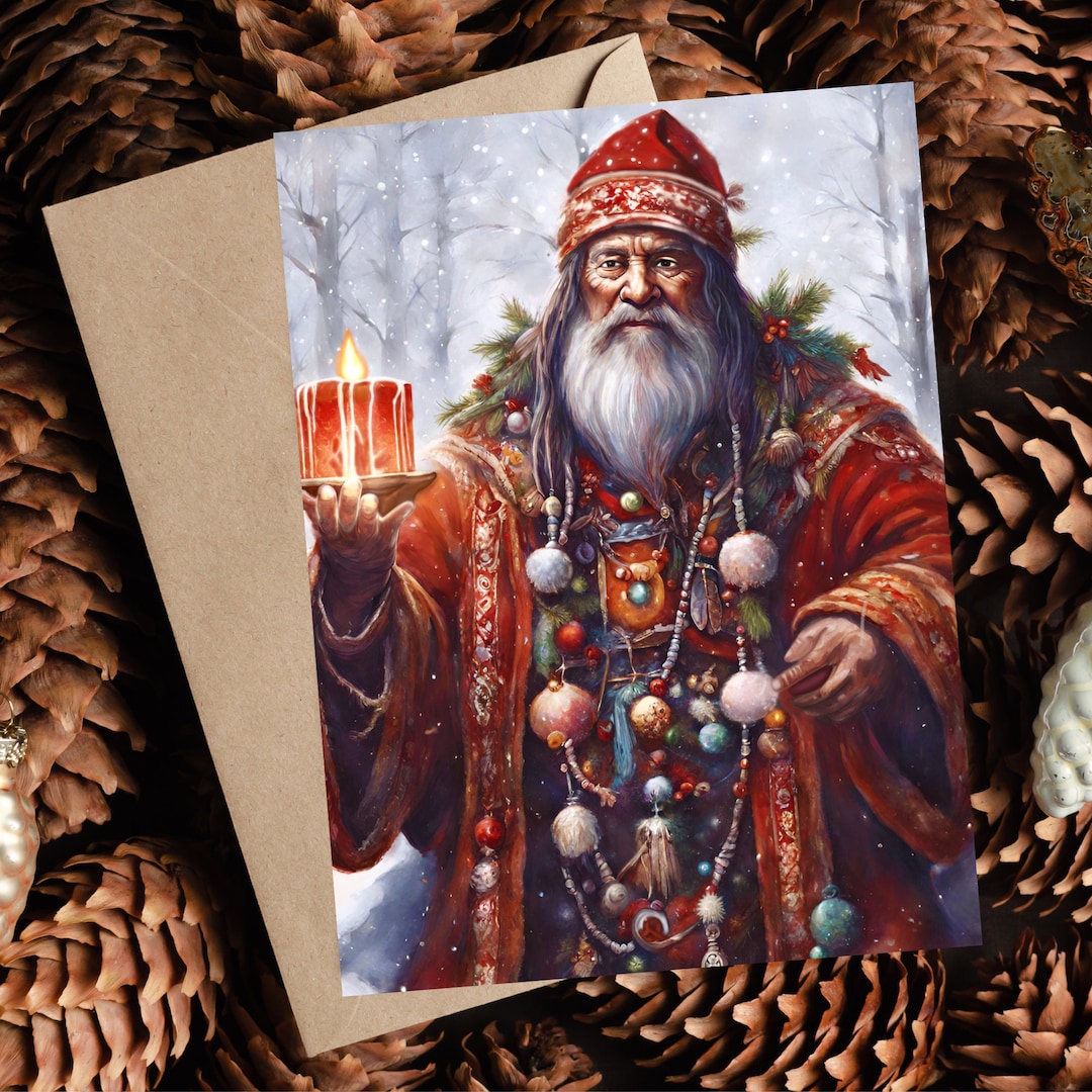 Pagan Yule Card Pagan Christmas Card Pagan Xmas Cards - Etsy UK