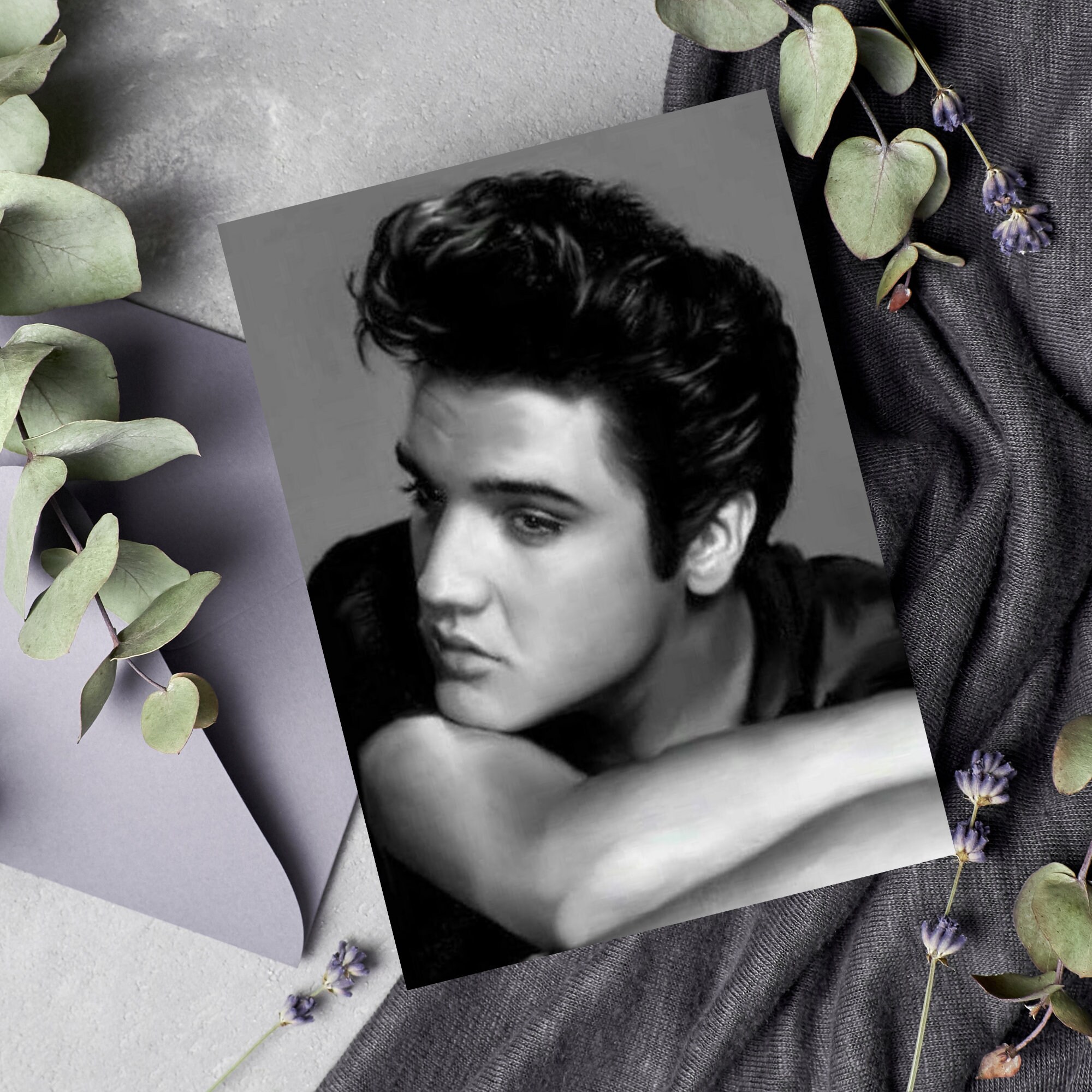 Elvis Presley Card Personalised Card Personalised Greeting - Etsy UK