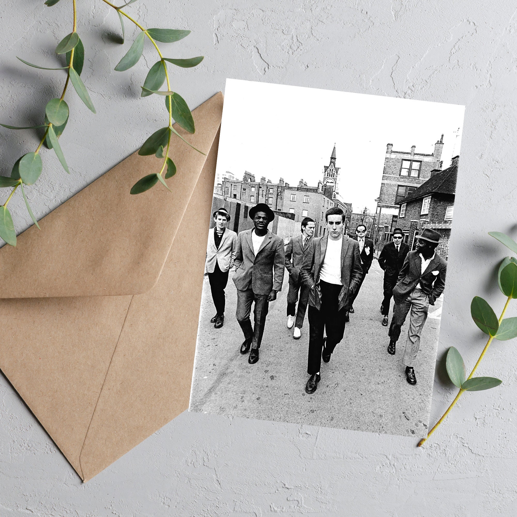 The Specials Terry Hall Ska Cards Two Tone Greeting Card - Etsy