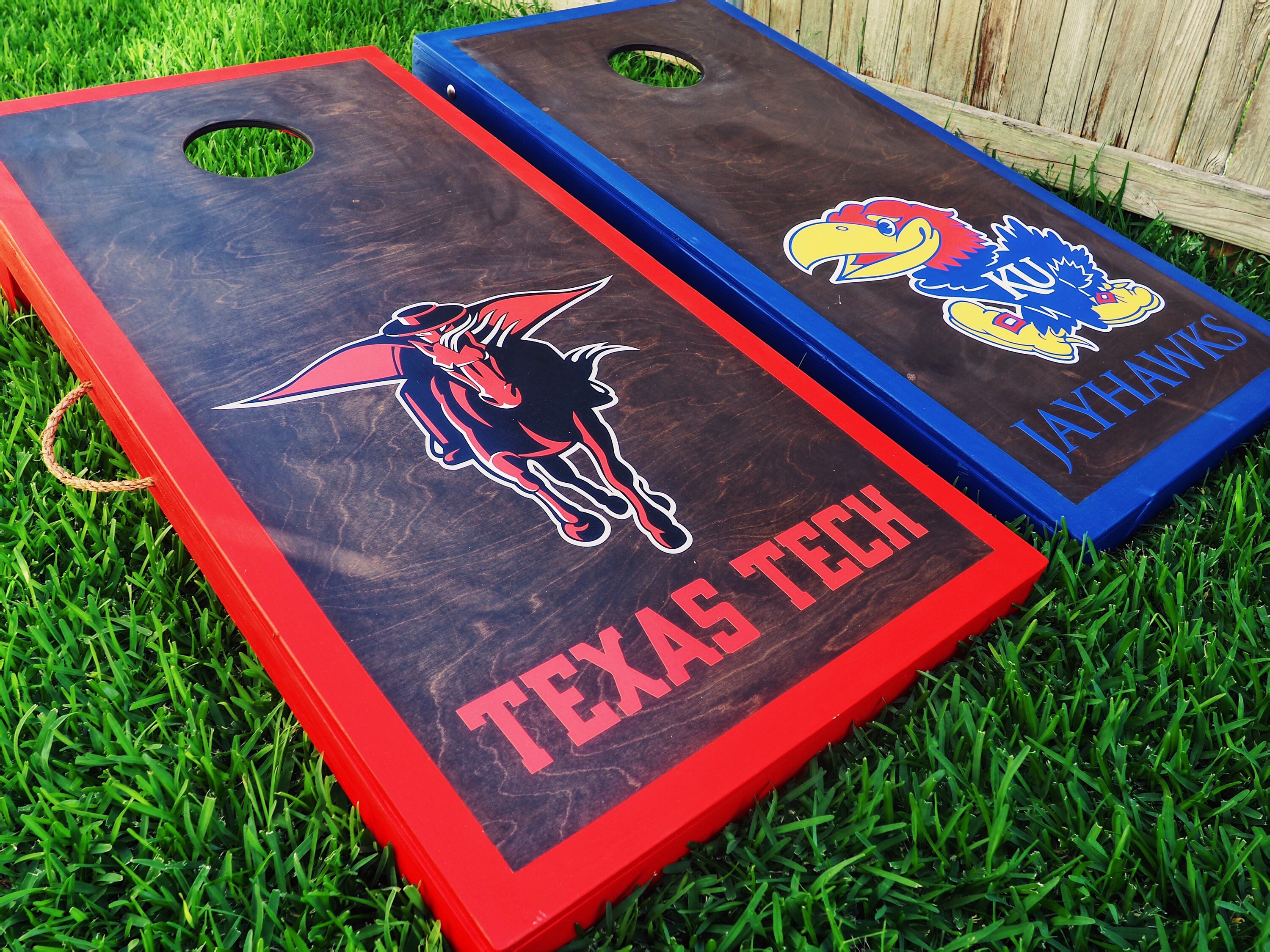 Custom College Cornhole Boards - Etsy