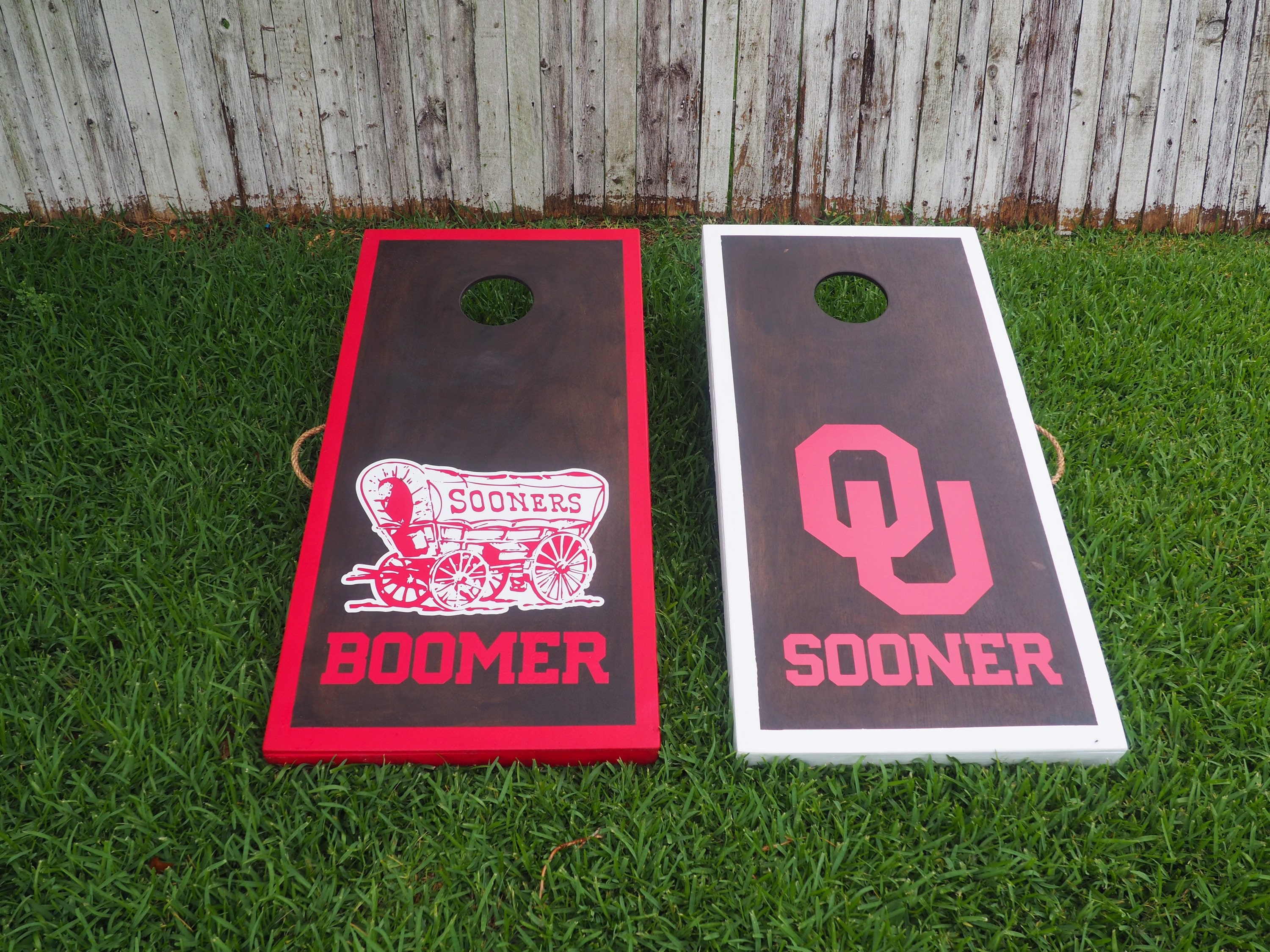 Custom College Cornhole Boards - Etsy