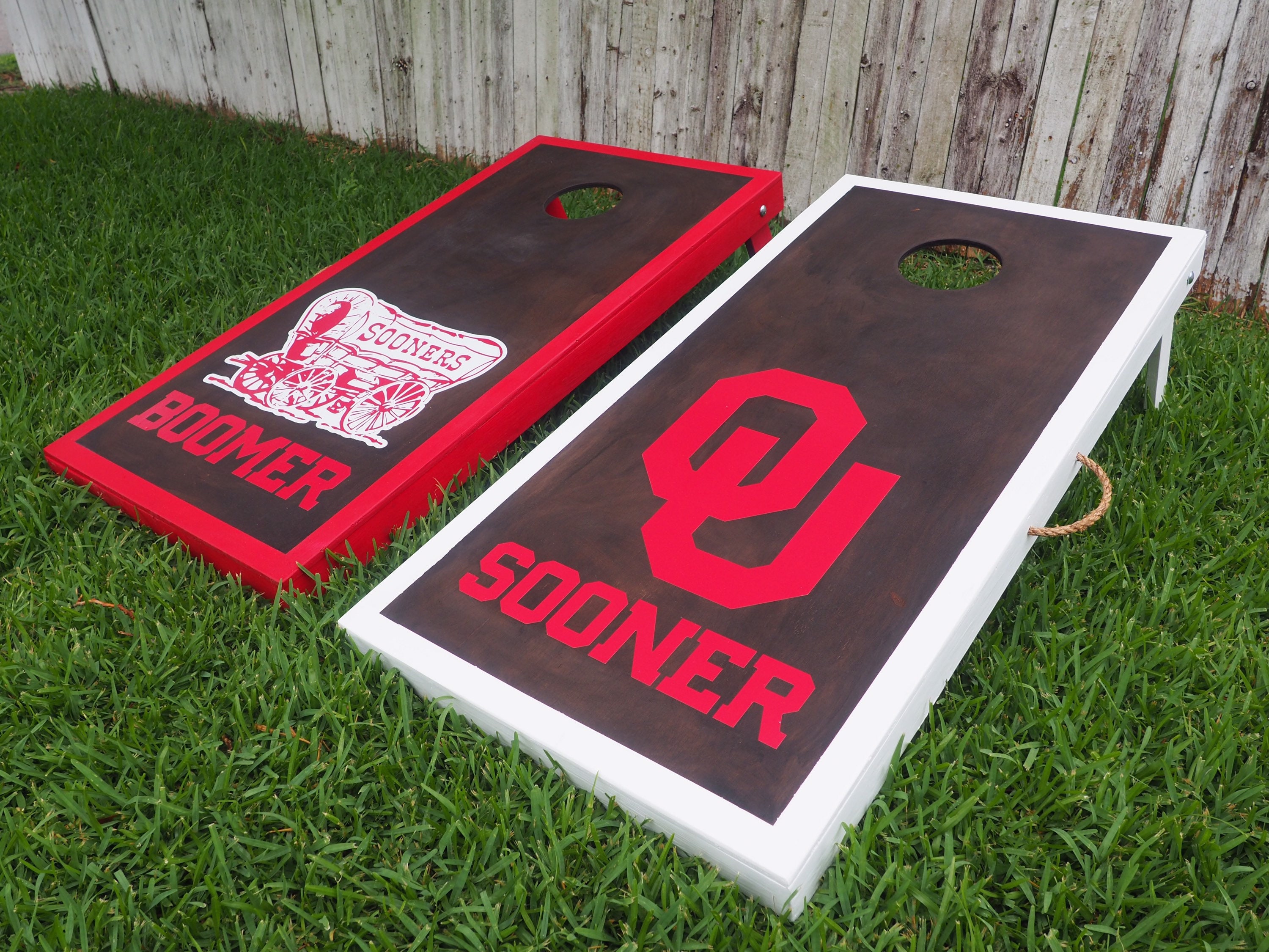 Custom College Cornhole Boards - Etsy