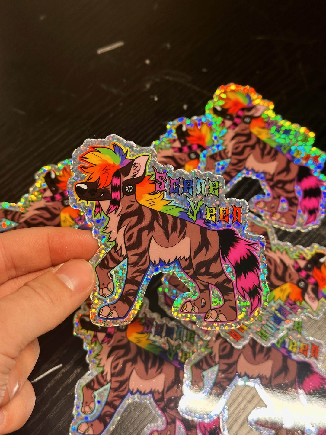 Mini Scene Yeen Sticker - Etsy