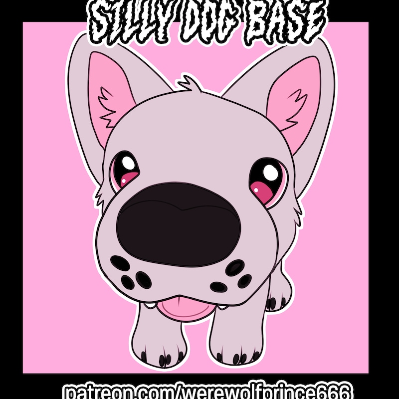 Furry Badge Digital Base - Etsy