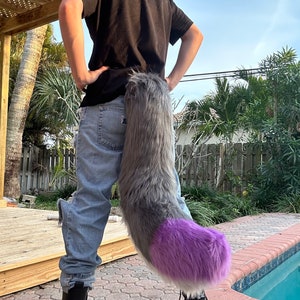 Wolf Fursuit Tail Sewing Pattern and Instructions - Etsy