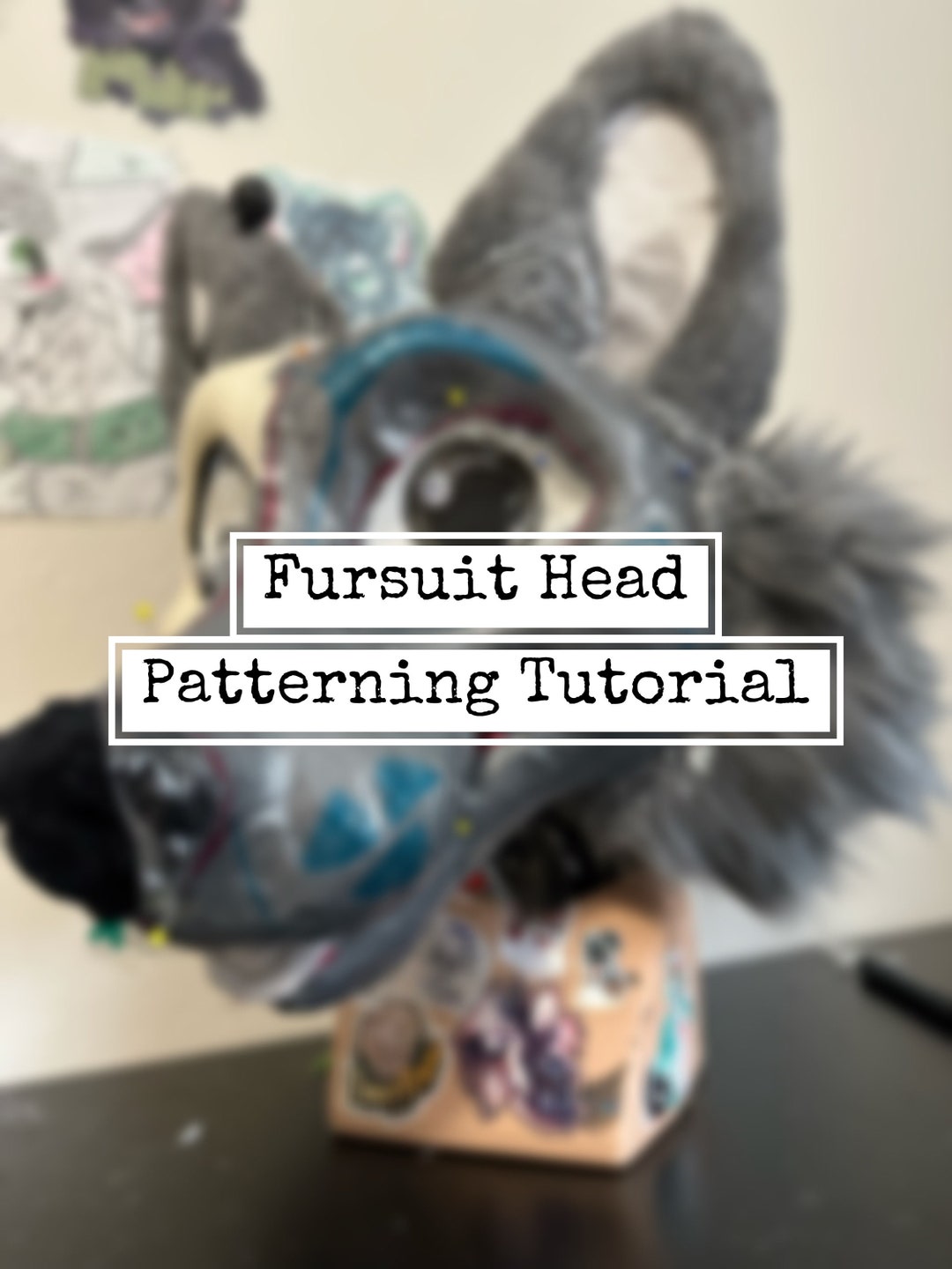Fursuit Head Patterning and Taping Tutorial - Etsy