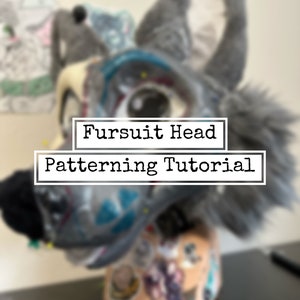 Fursuit Head Patterning and Taping Tutorial - Etsy