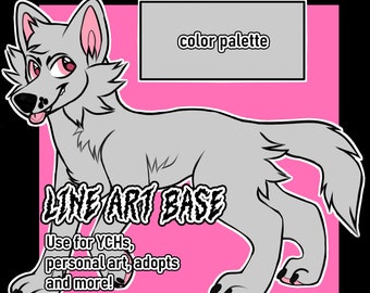 LYNX PTU BASE Png Files Lineart, Blue Shading, Etc Feline / Big Cat ...