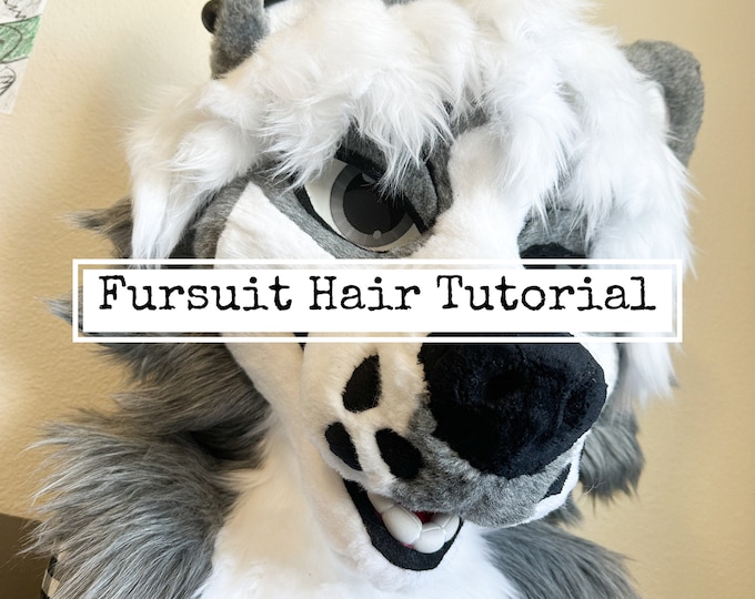 Fursuit Head Patterning and Taping Tutorial - Etsy Canada