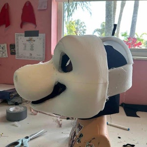 Basic Fursuit Head Lining Sewing Pattern and Tutorial - Etsy