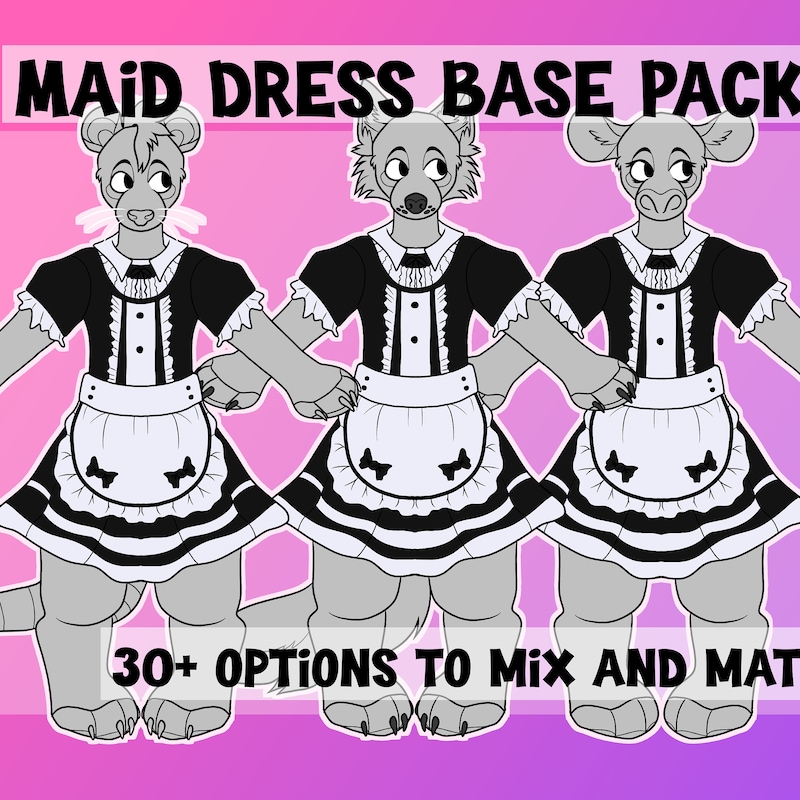 Furry Maid - Etsy