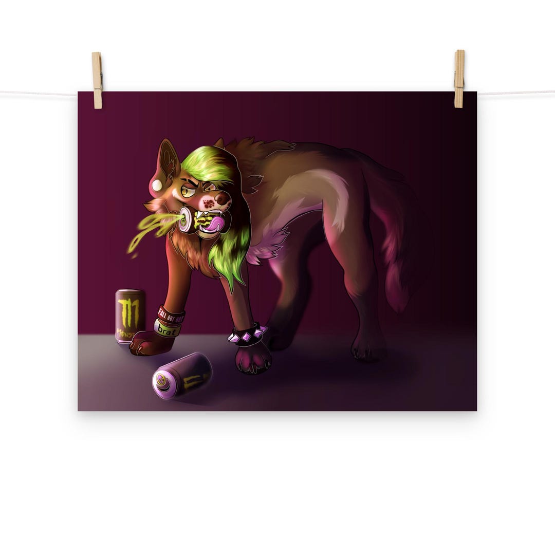 I_f33l_lik3_a_m0nst3r Art Print - Etsy