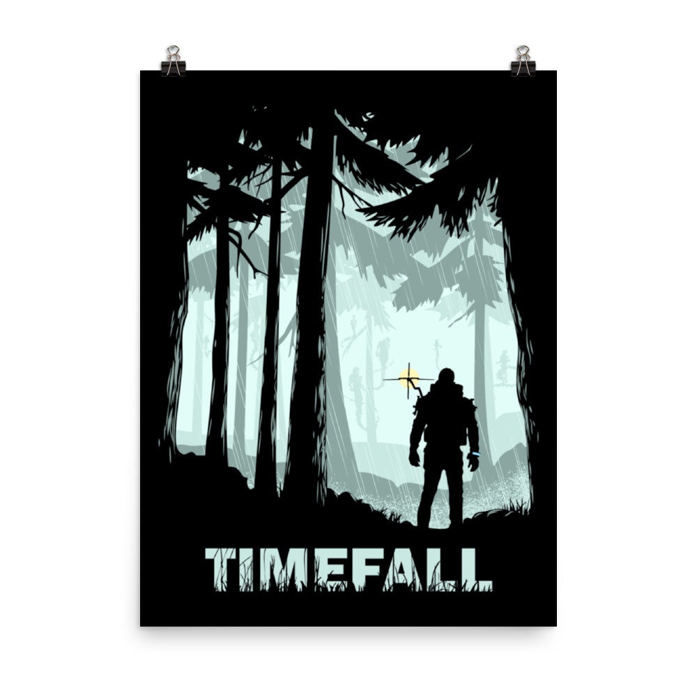 Timefall Video Game Poster - Etsy