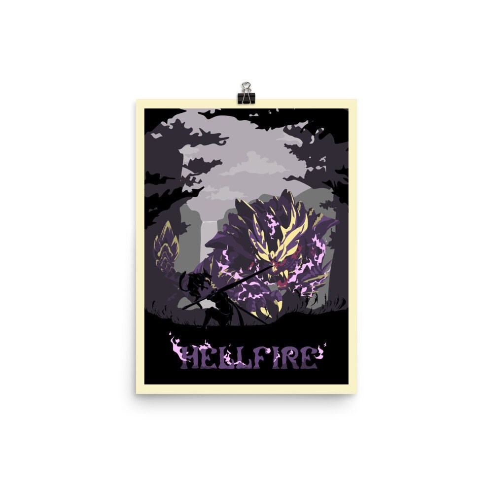 Purple Flames Video Game Poster, Gaming Poster, Game Room Decor, Gaming ...