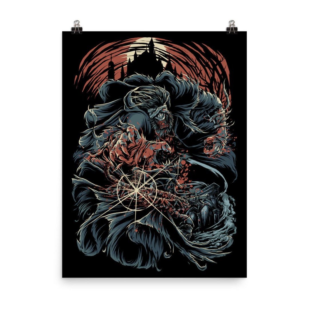 Werewolf Hunter — Video Game Poster, Gaming Poster, Game Room Decor ...