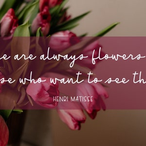 Tulipa Bloom : A Simple Cursive & Caps Hand-lettered Font - Etsy