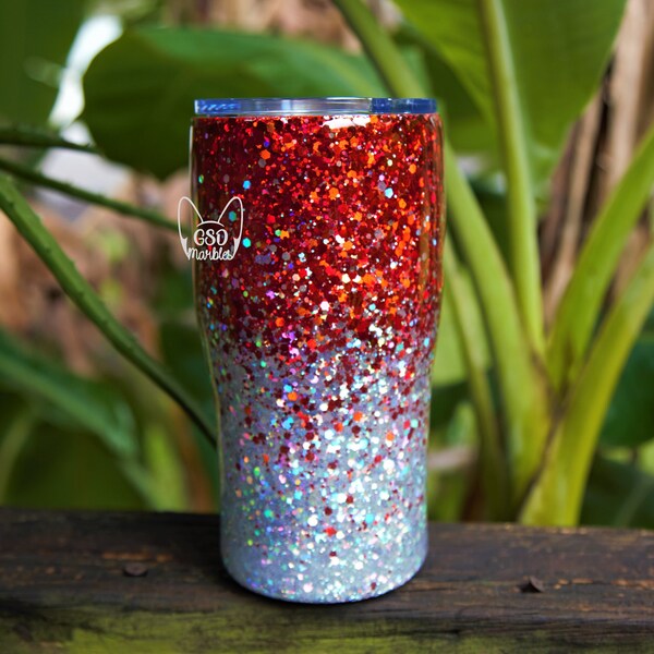 Personalized Red Tumblers - Etsy