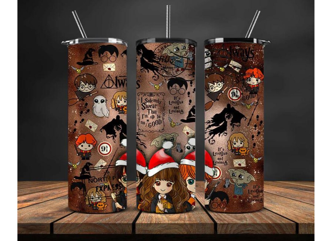 Harry Potter Inspired Tumbler Wizard Wizarding World Hogwarts Magic ...