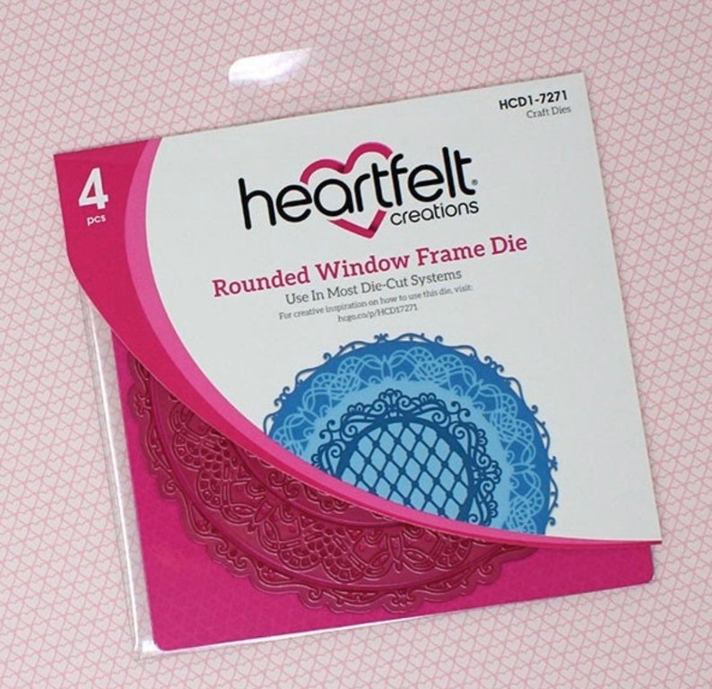 Heartfelt Creations Rounded Windows Frame Dies - Etsy