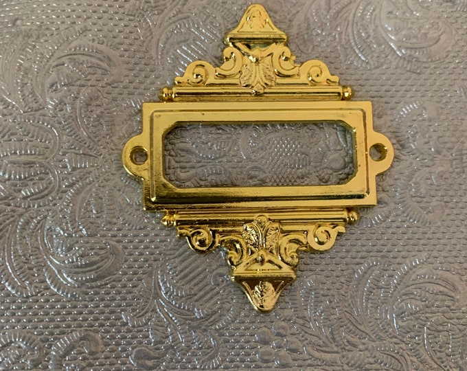 Gold Frames - Gold Label Frame - Etsy