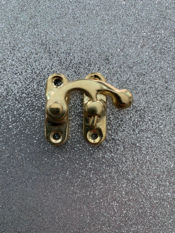 Gold Swing Latch With 4 Brads Gold Closure With 4 Brads | Etsy