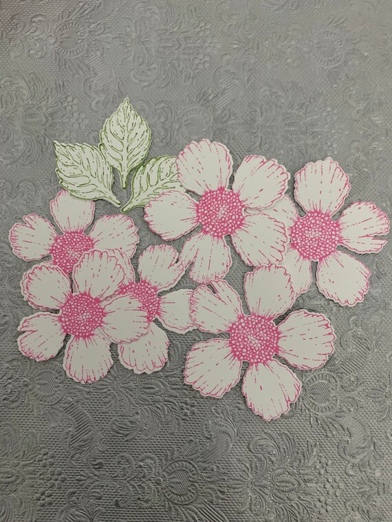Dies Cuts Large Wild Rose Cut-outs Large Wild Pink | Etsy