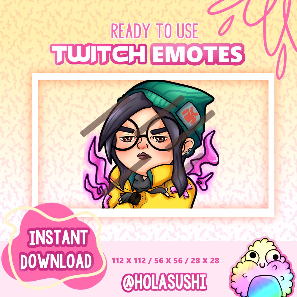 KillJoy Angry / Valorant / Twitch Emote | Etsy