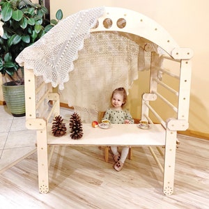 Climbing Triangle, Ramp and Arch/ Rocker: Foldable CLIMBER Set ...