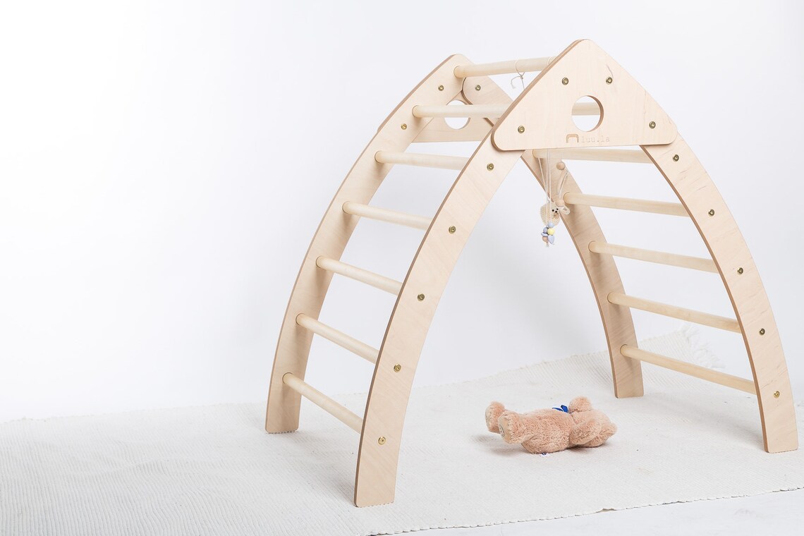 Foldable Kid's Indoor Playground: Climbing Triangle With - Etsy