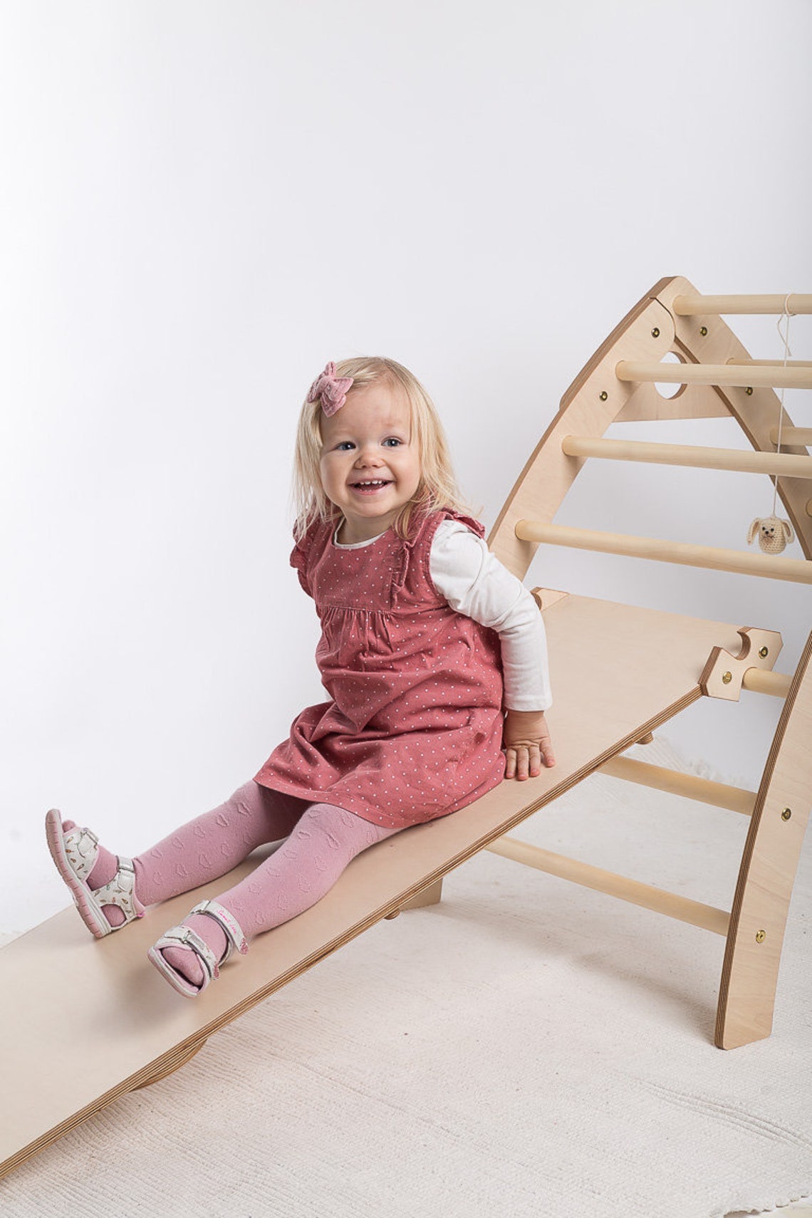 Foldable Kid's Indoor Playground: Climbing Triangle With - Etsy
