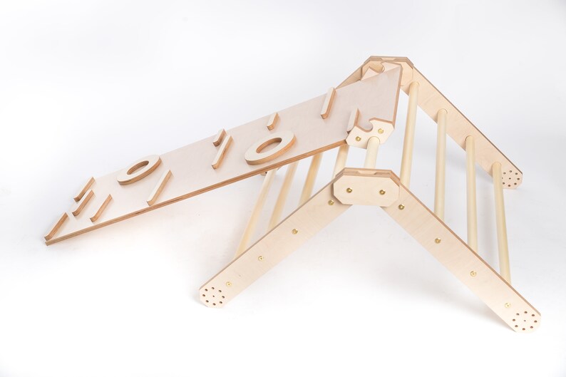 Baby Climber: Climbing Triangle and Sliding Ramp/ Ladder / | Etsy