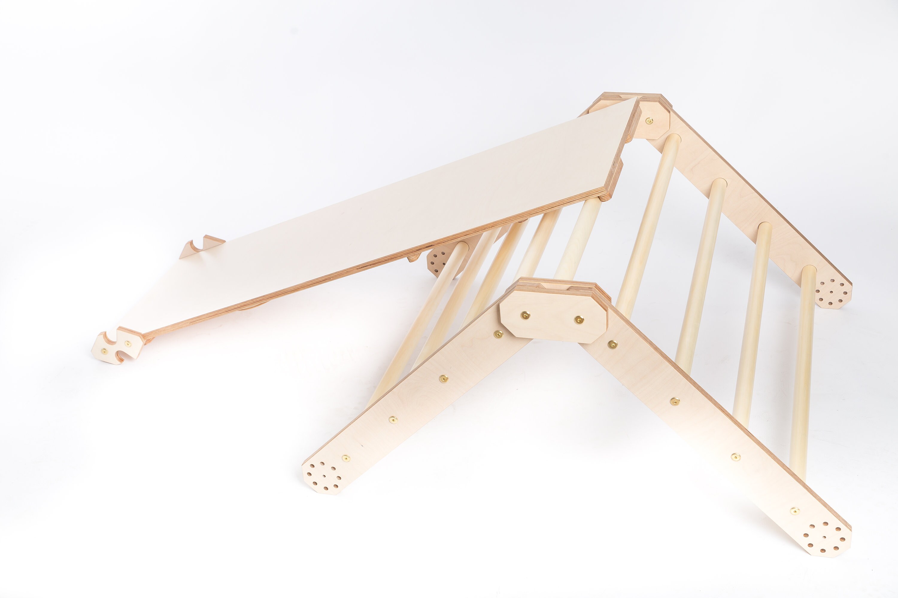 Baby Climber: Climbing Triangle and Sliding Ramp/ Ladder / | Etsy