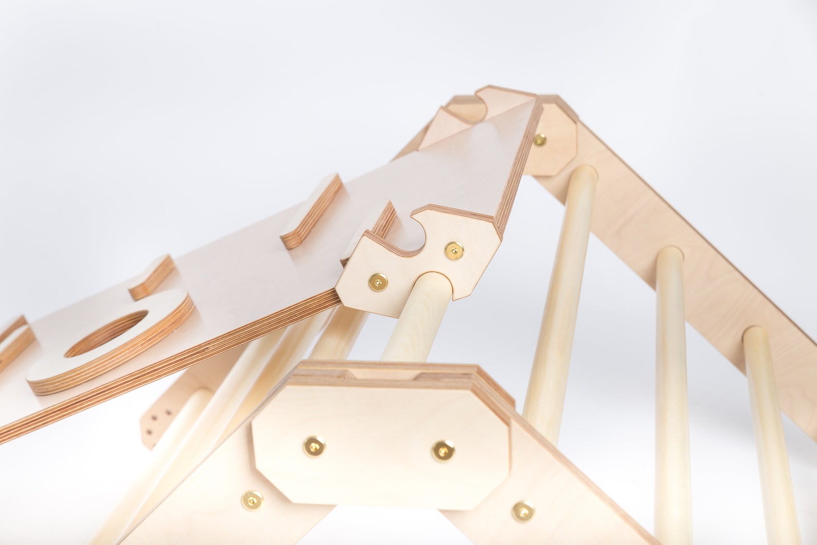 Baby Climber: Climbing Triangle and Sliding Ramp/ Ladder / | Etsy