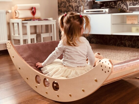 Montessori Indoor Rocker/ Climber/ Arch for Toddler - Etsy